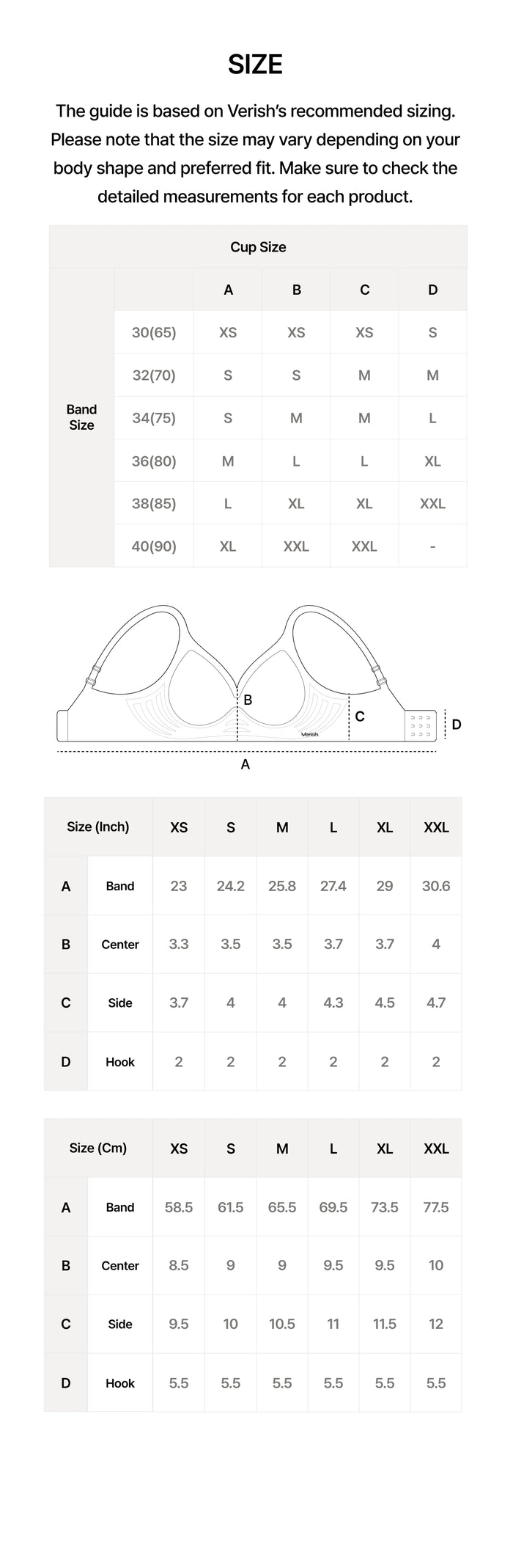 COOL FIT BRA VOLUME FIT – Verish