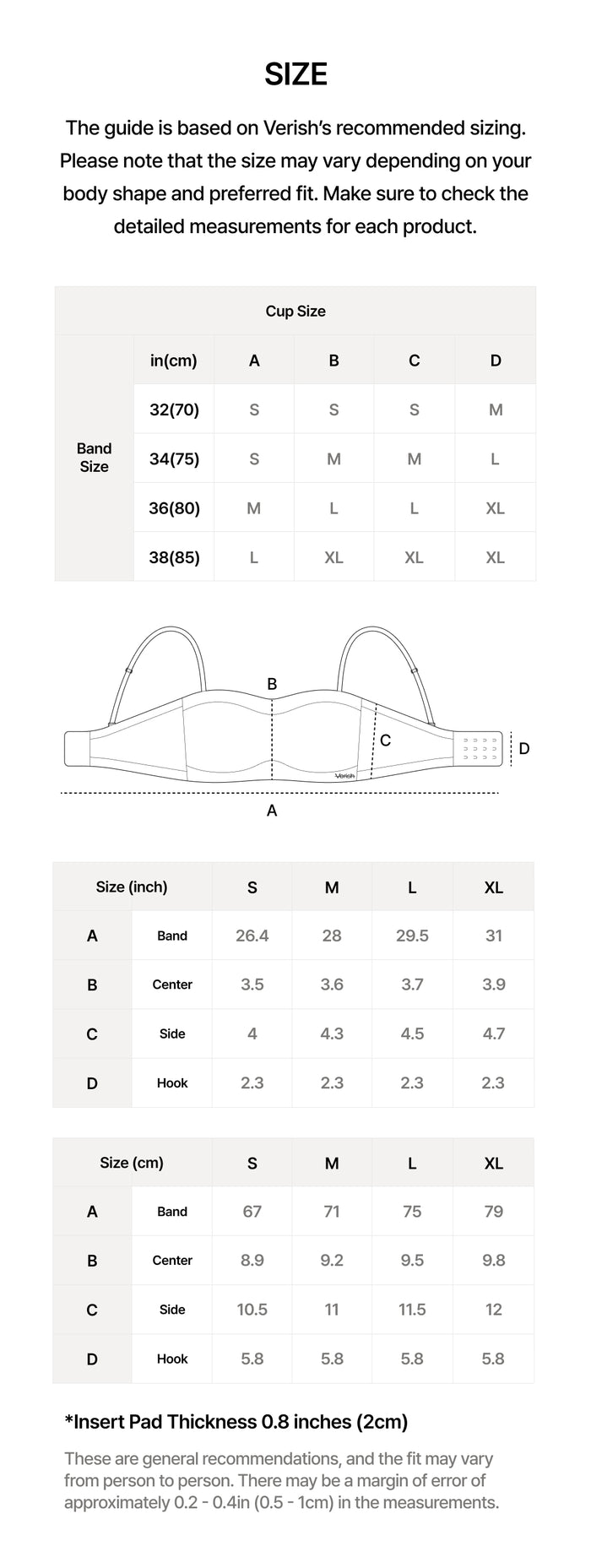 COOL FIT BRA OFF SHOULDER 4WAY STRAP – Verish